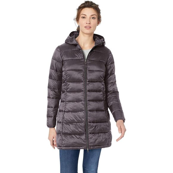 Jackets & Coats | Lightweight Packable Hooded Puffer Coat ...